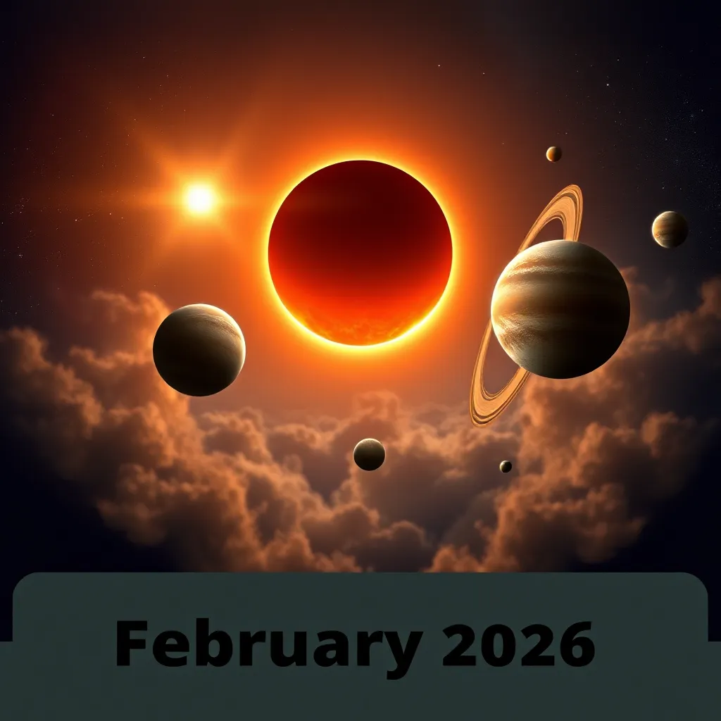 February 2026 Astrology: Key Eclipses and Retrograde Events : MysteryLores