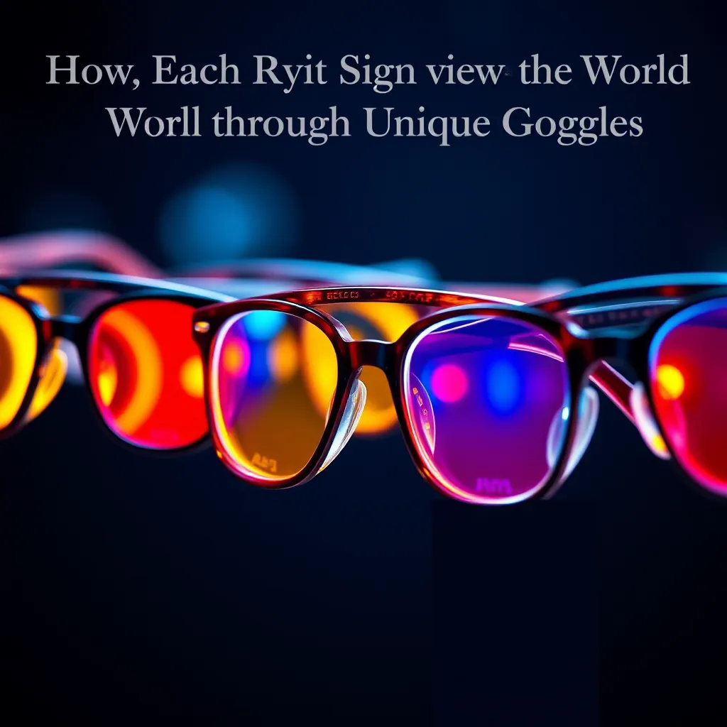 How Each Rising Sign Views the World Through Unique Goggles : MysteryLores