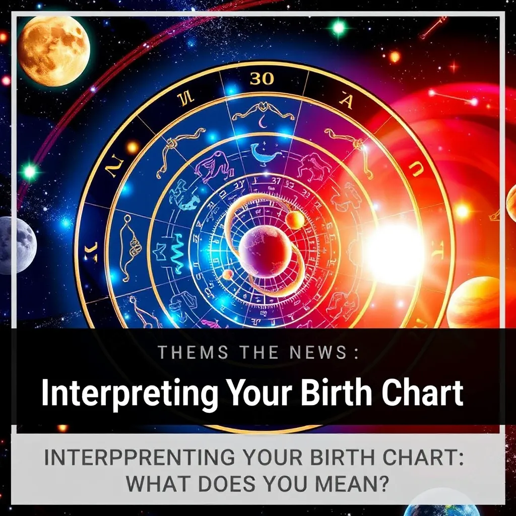 Interpreting Your Birth Chart: What Does It Mean? : MysteryLores