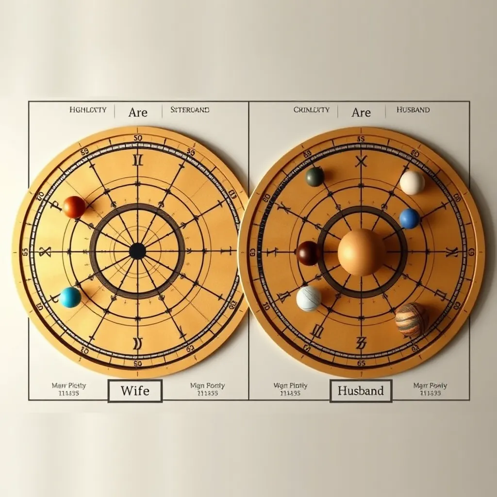 Comparing My Chart to My Husband's: Insights & Thoughts : MysteryLores