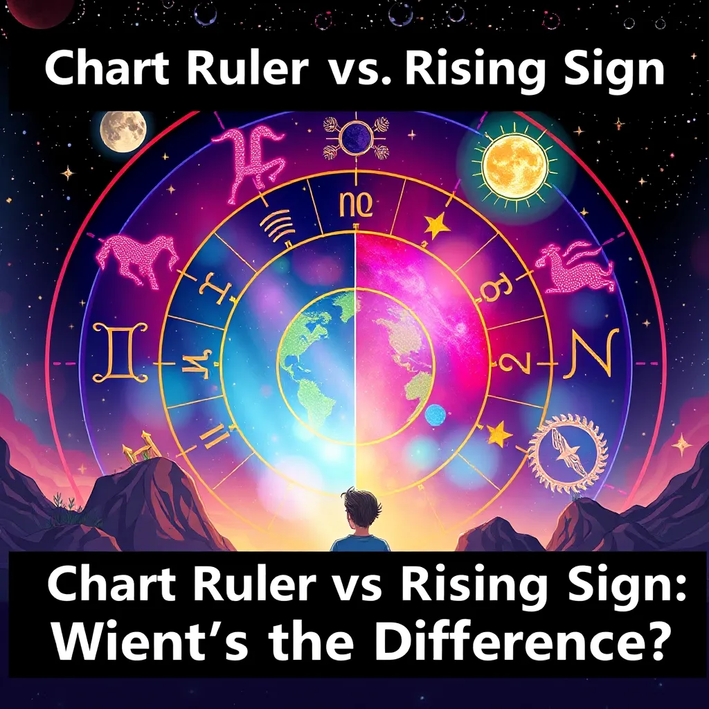 Chart Ruler vs Rising Sign: What’s the Difference? : MysteryLores