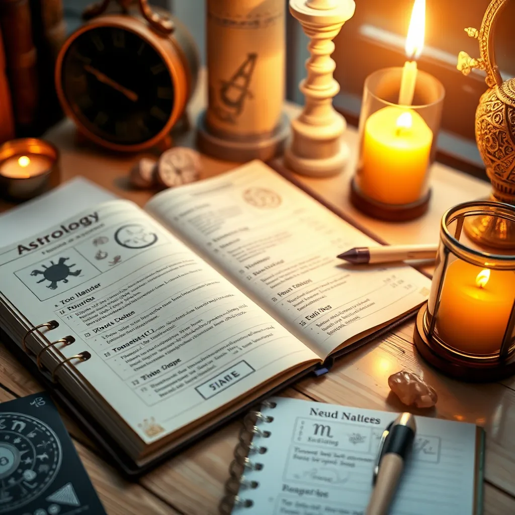 Mastering Your Astrology Planner: A Beginner's Guide : MysteryLores
