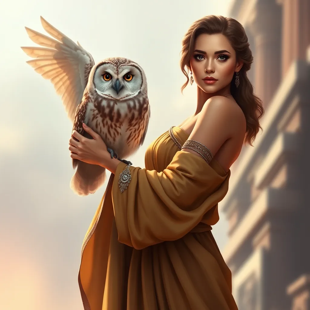 A Personal Encounter with Lady Athena: Wisdom Unveiled : MysteryLores