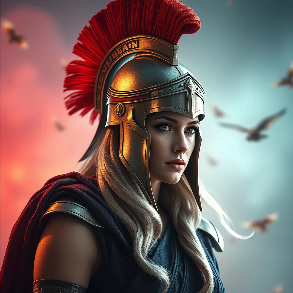 The Color of Athena's Helmet and Hair: An Inquiry : MysteryLores