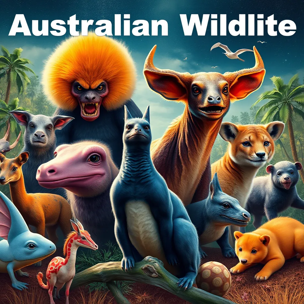 Uncovering Australia’s Cryptids: Wildlife Poster Discovery : MysteryLores