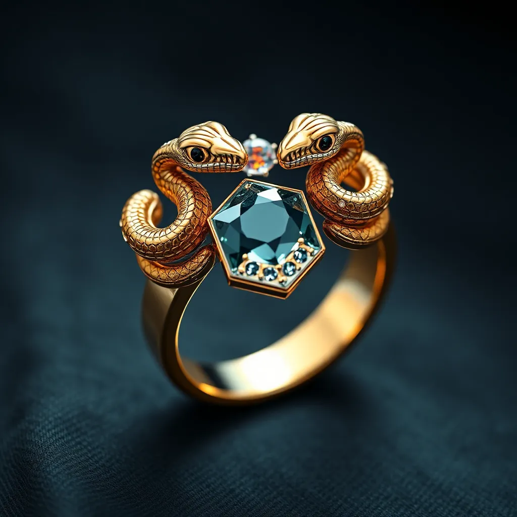 Investigating a Gifted Austrian Ring with Snake Symbols : MysteryLores