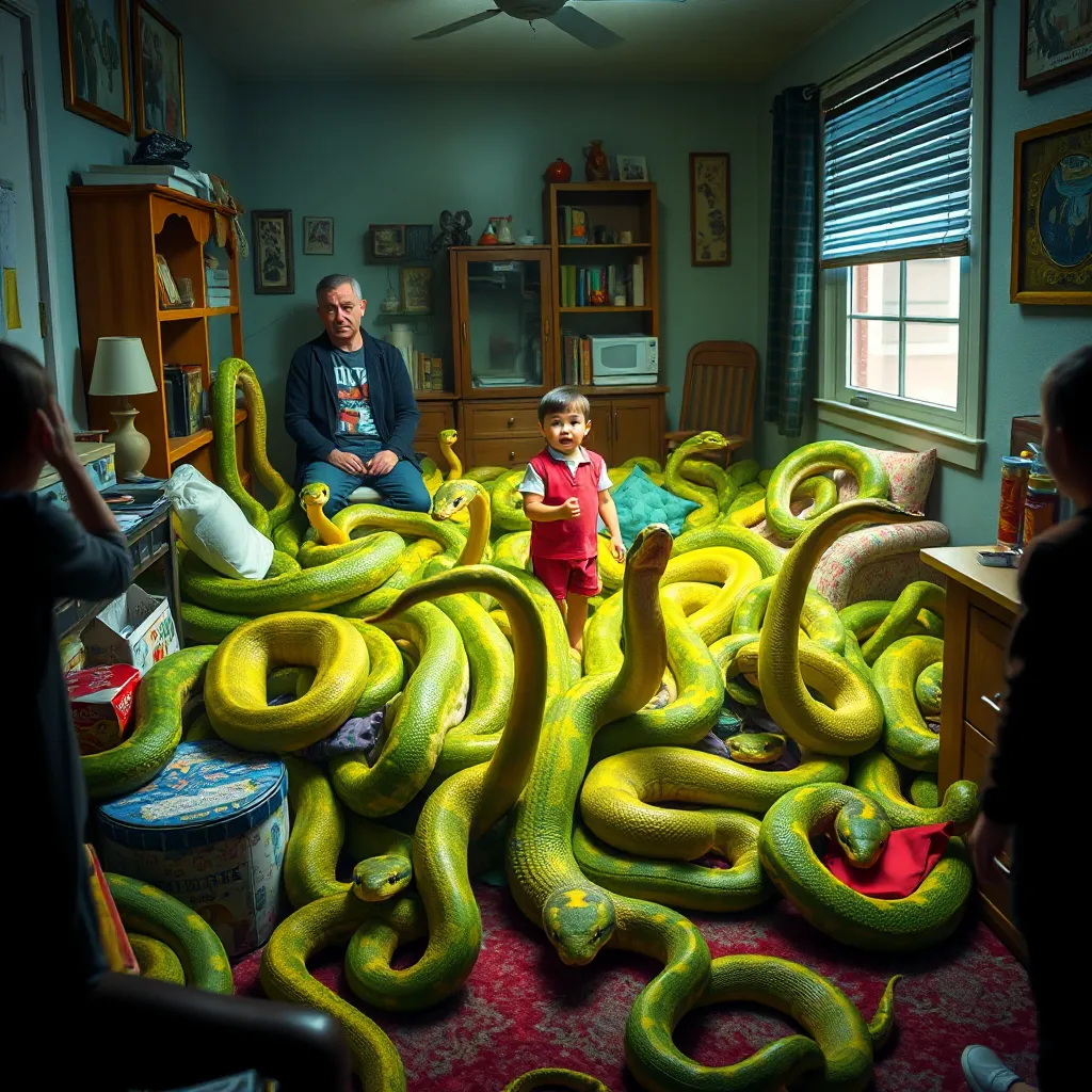 Dreaming of a Million Snakes: What It Means : MysteryLores