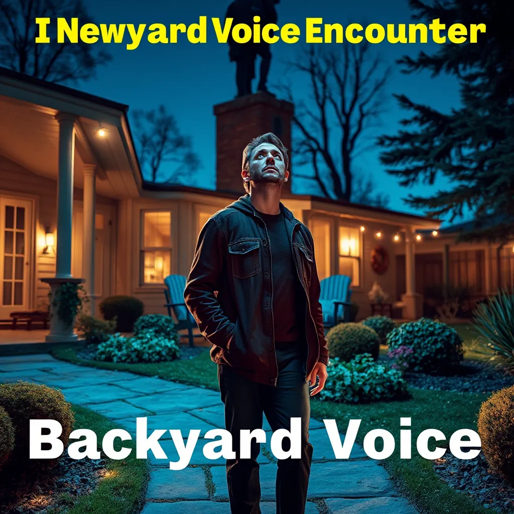 Close Encounter: Mysterious Voice Shocks Backyard Owner : MysteryLores