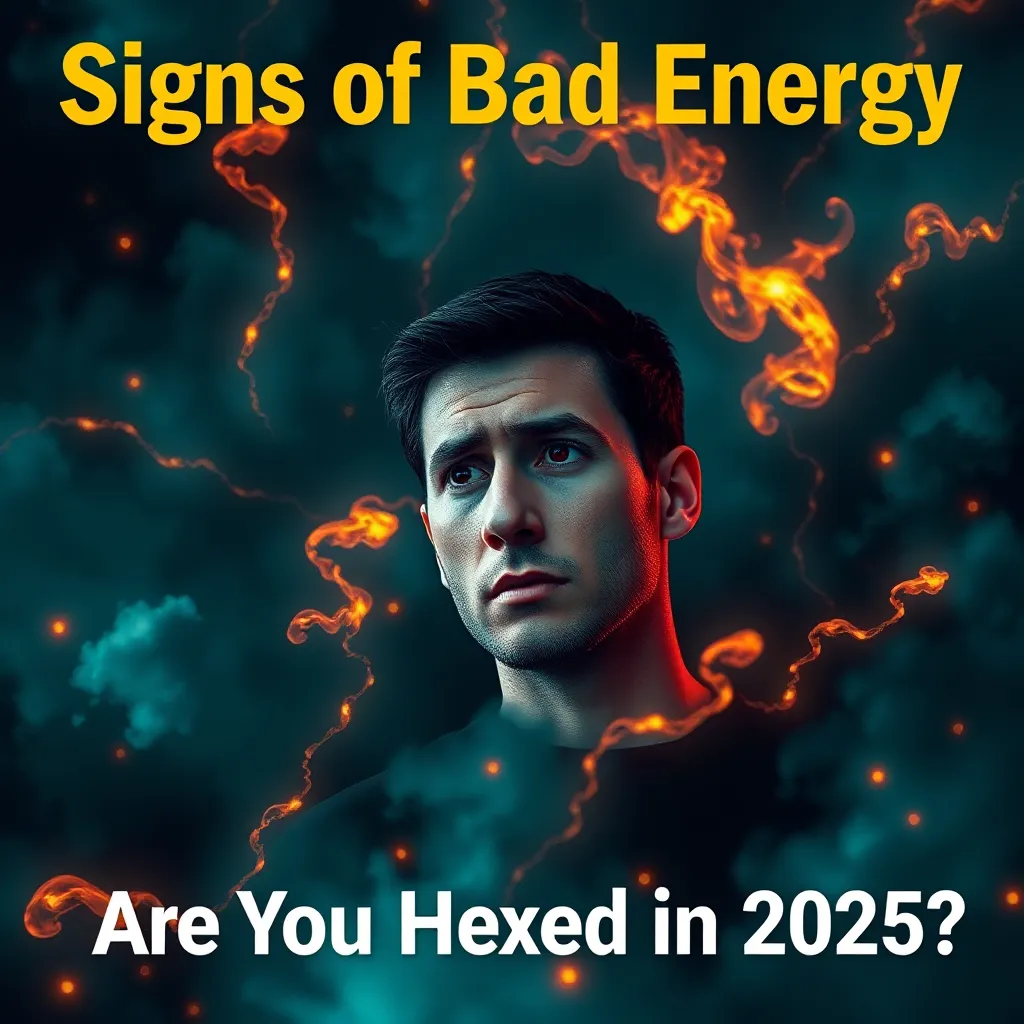 Signs of Bad Energy: Are You Hexed in 2025? : MysteryLores