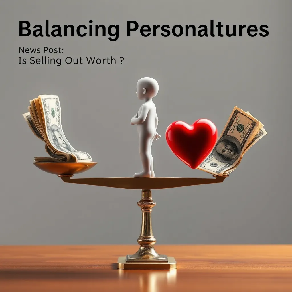 Balancing Personal Values: Is Selling Out Worth It? : MysteryLores