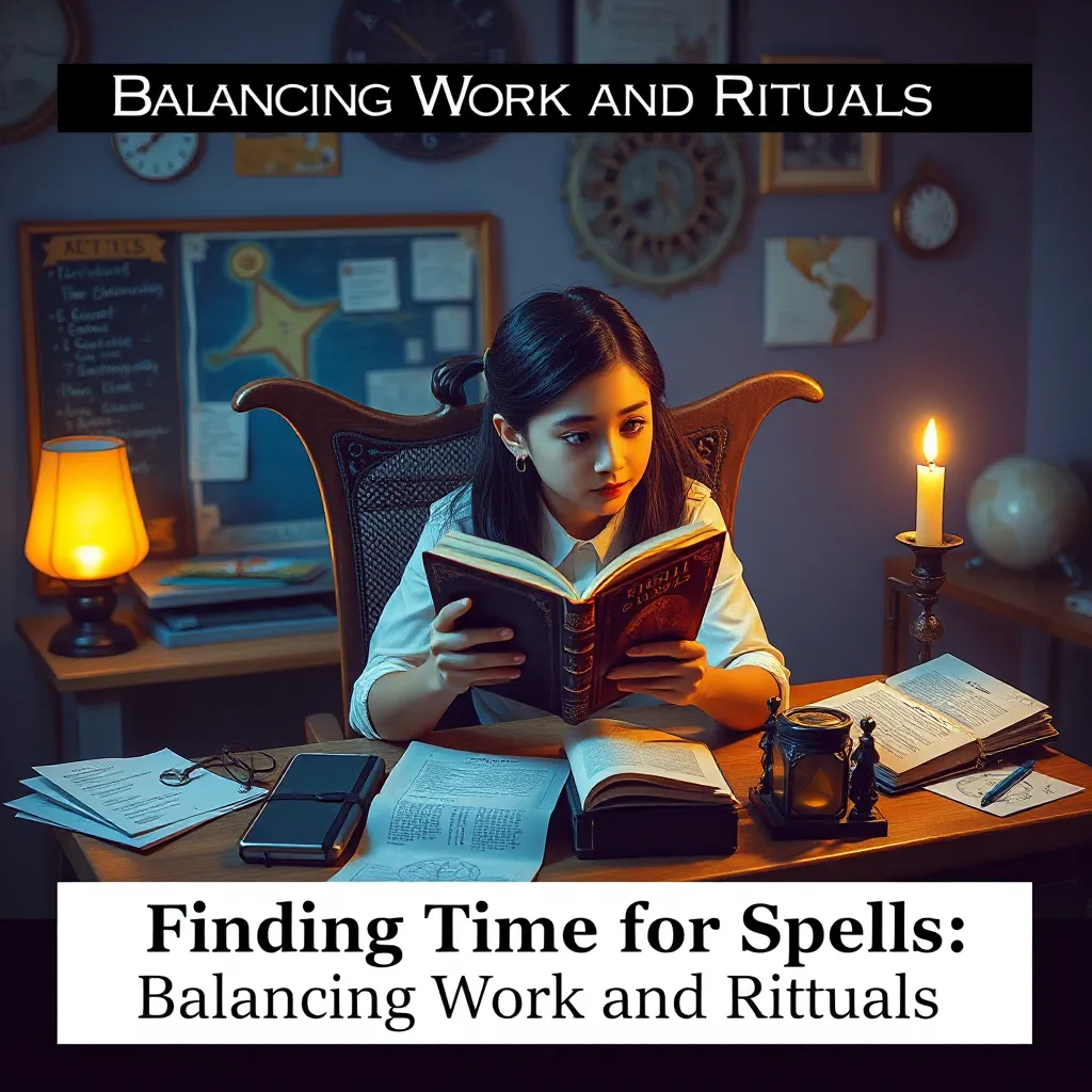 Finding Time for Spells: Balancing Work and Rituals : MysteryLores