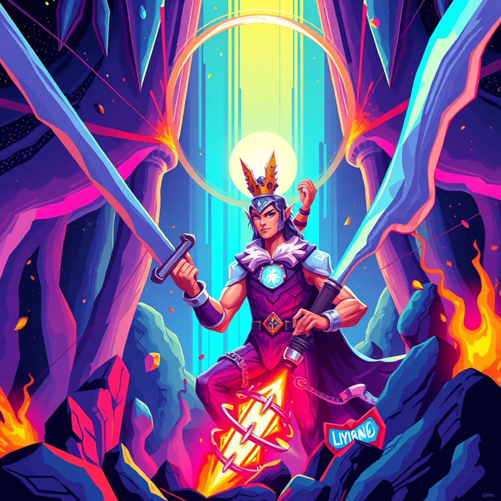 Explore the Pixel Art of Barbelo: Mother-Father and Power : MysteryLores