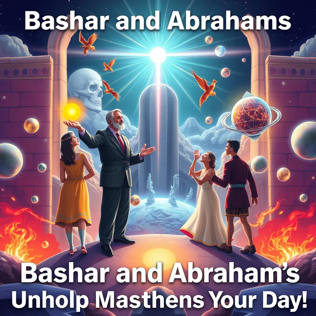 Bashar and Abraham's Unholy Mashup Brightens Your Day : MysteryLores