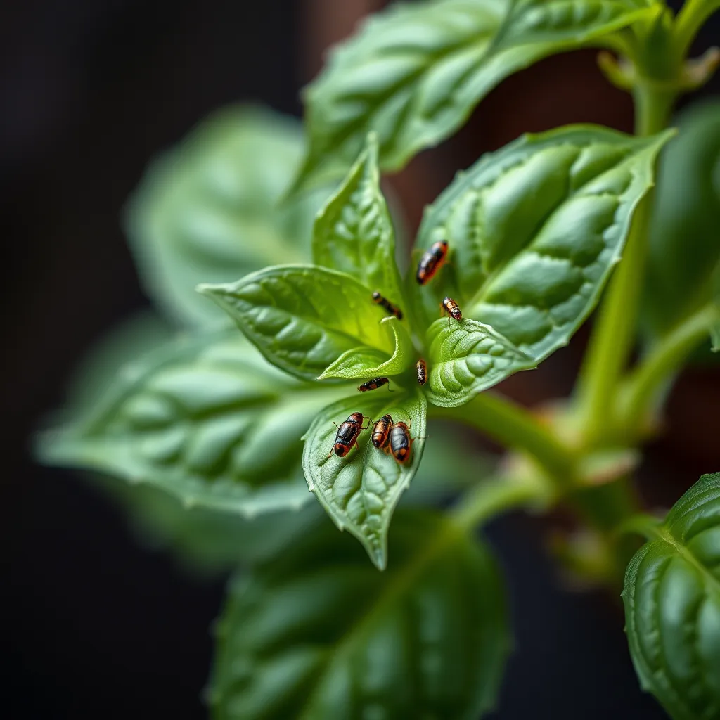 Basil Plant Infestation: How to Get Rid of Aphids : MysteryLores