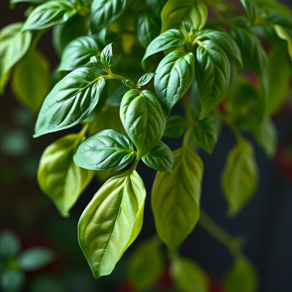 Should You Prune Droopy Basil Leaves During Winter? : MysteryLores