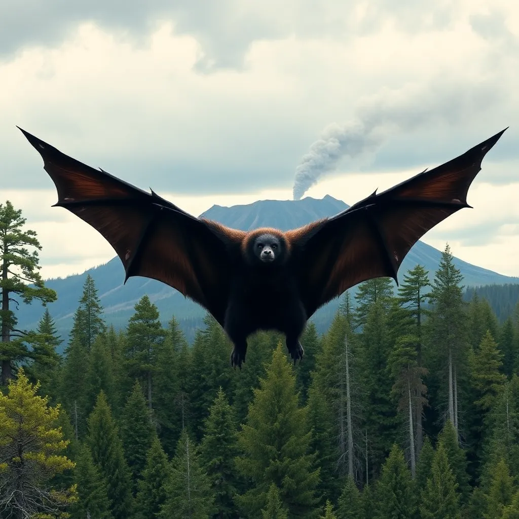 The Batsquatch: Fact or Fiction After Mount St Helens? : MysteryLores