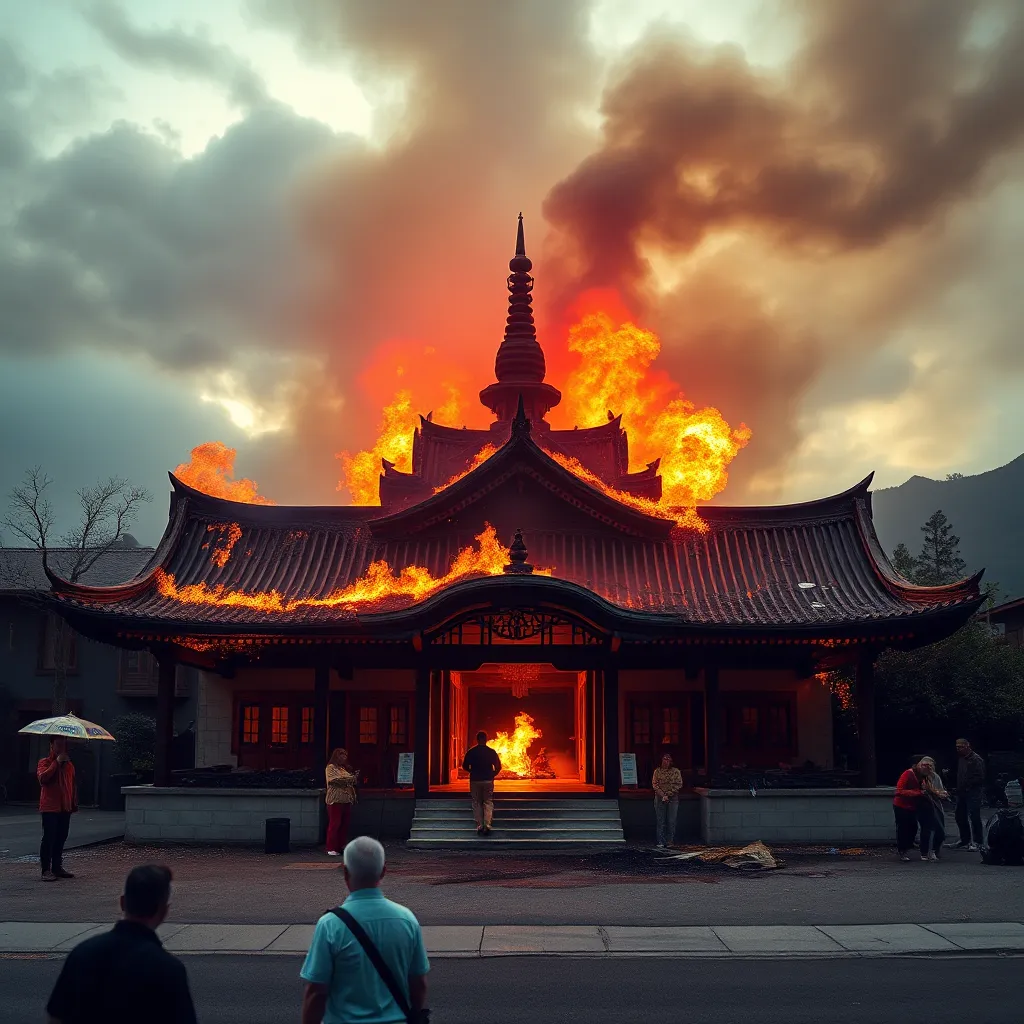Bay Area Buddhist Temple Experiences Another Devastating Fire ...