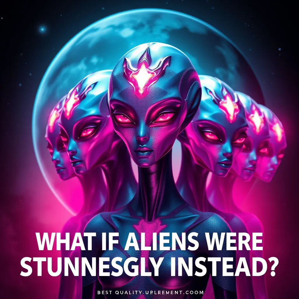What If Aliens Were Stunningly Beautiful Instead? : MysteryLores