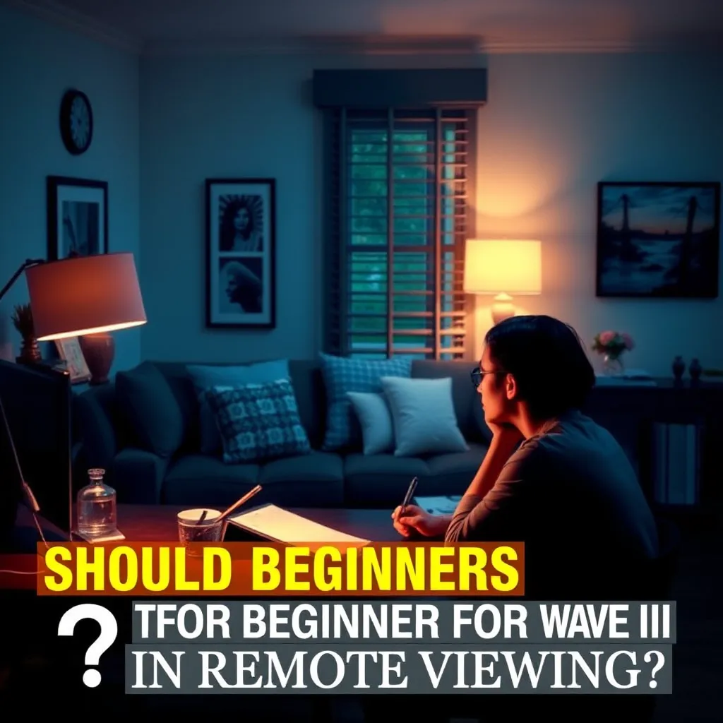 Should Beginners Wait for Wave III in Remote Viewing? : MysteryLores