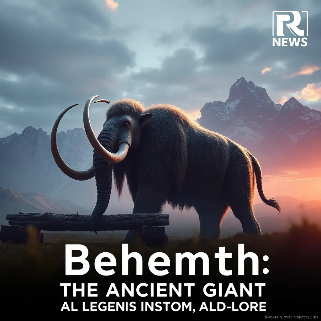 Behemoth: The Ancient Giant of Legends and Lore : MysteryLores