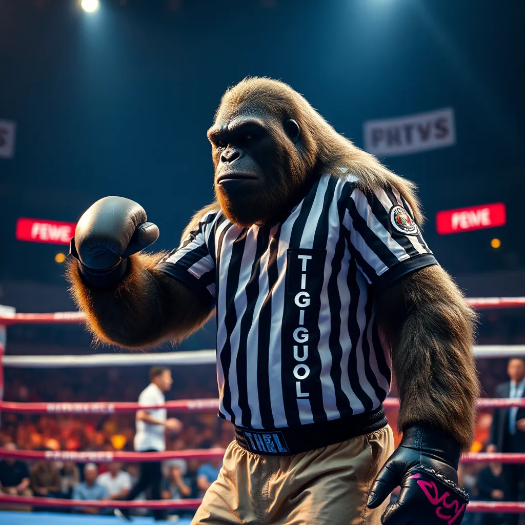 Is Bigfoot Officiating Boxing Matches in 2025? : MysteryLores