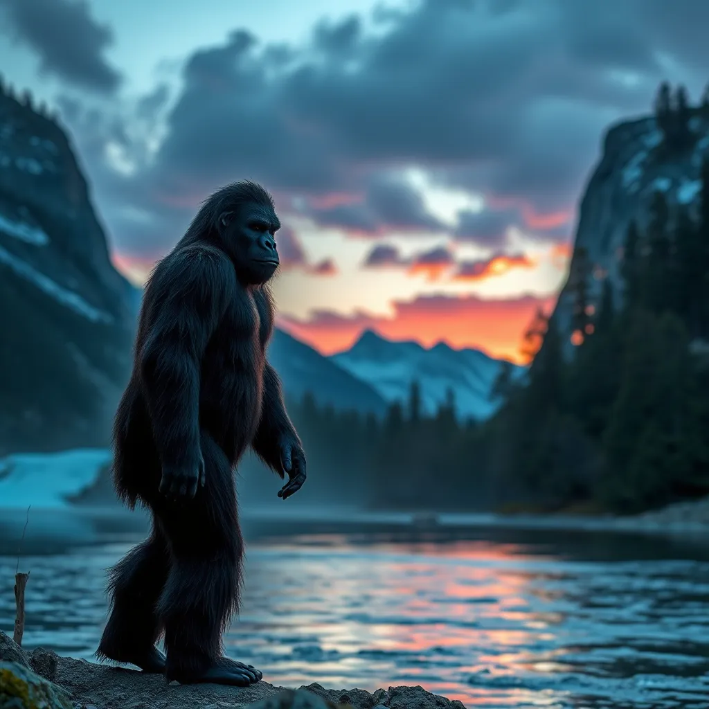 Bigfoot's Journey: Crossing the Colombia River Debate : MysteryLores