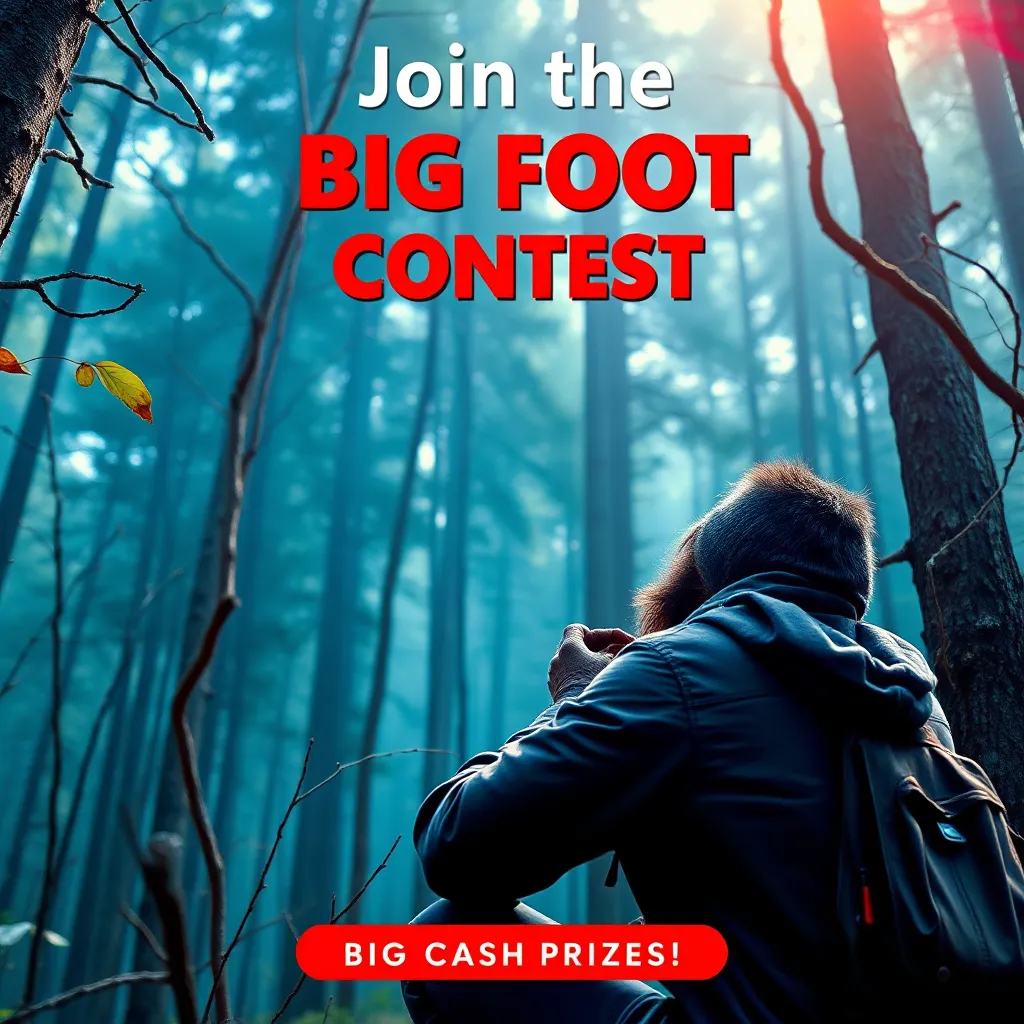 Join the Big Foot Call Contest for Cash Prizes! : MysteryLores
