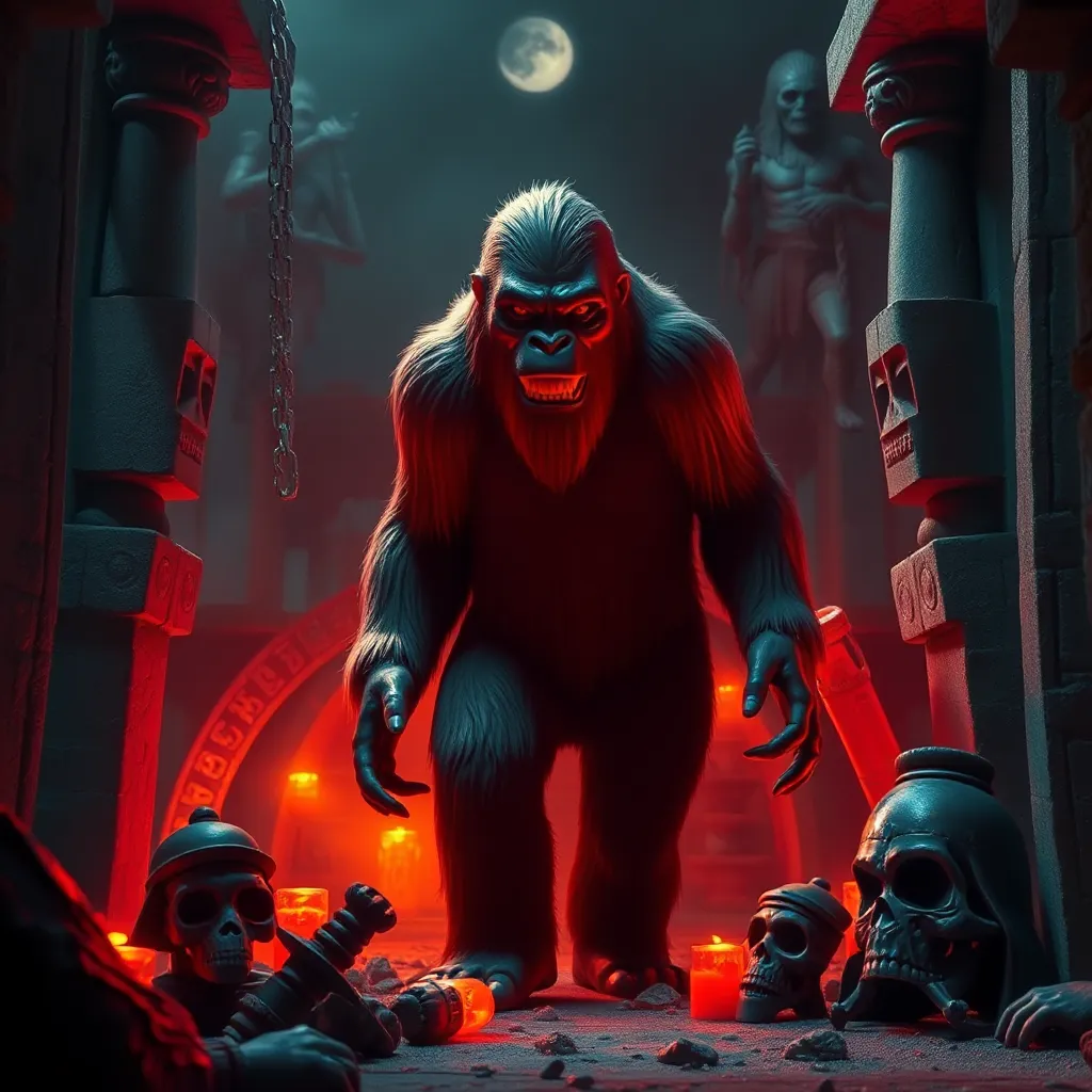 Survive the Cursed Tomb: Bigfoot Joins the Board Game Fun : MysteryLores