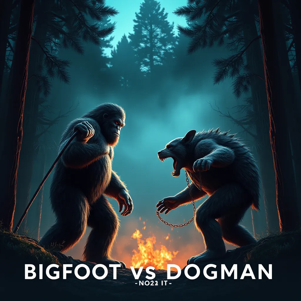The Ongoing Clash: Bigfoot vs Dogman Revealed : MysteryLores