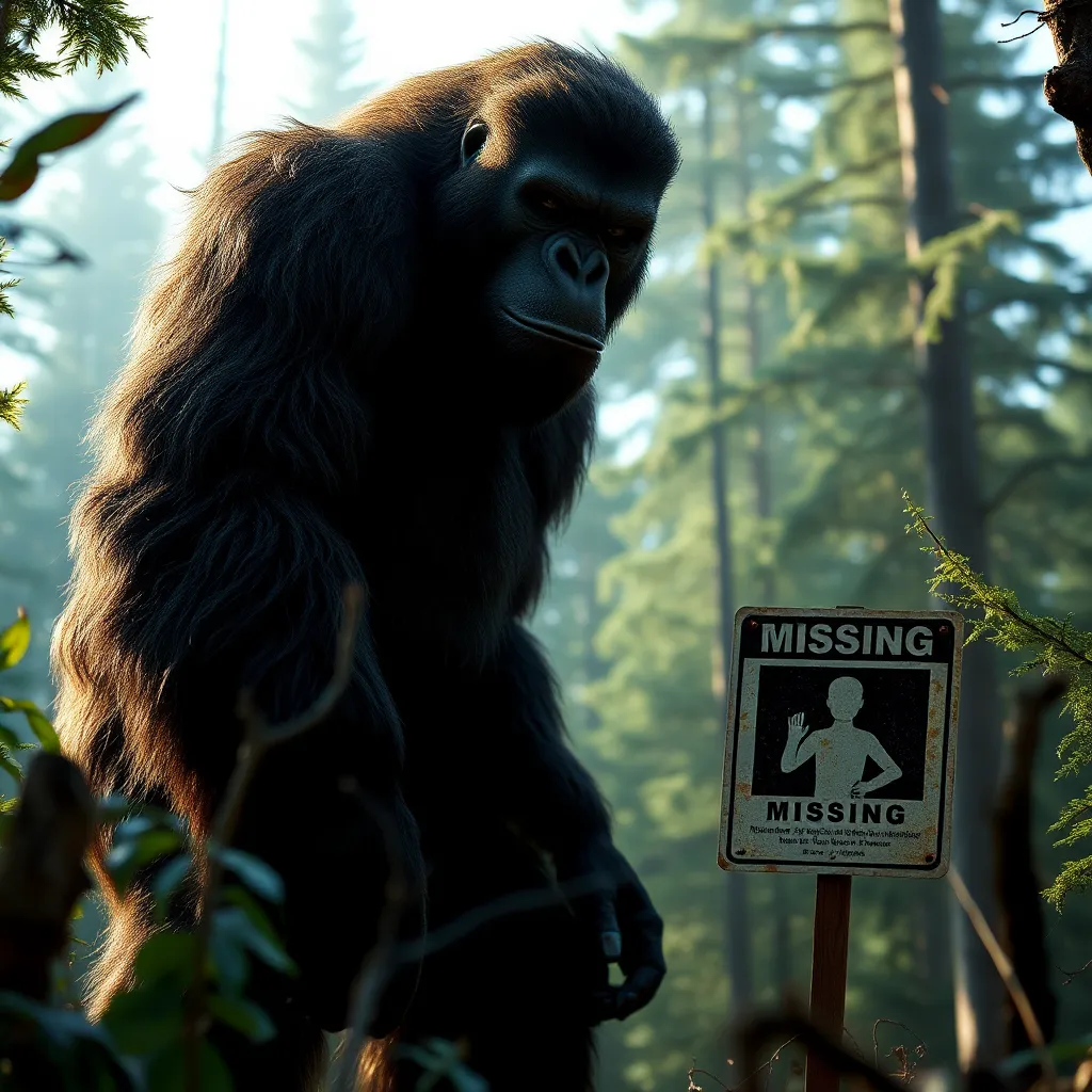 Bigfoot Eating People: How Society Would React to Disappearances ...
