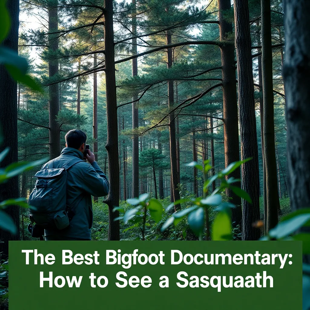 The Best Bigfoot Documentary: How to See a Sasquatch : MysteryLores