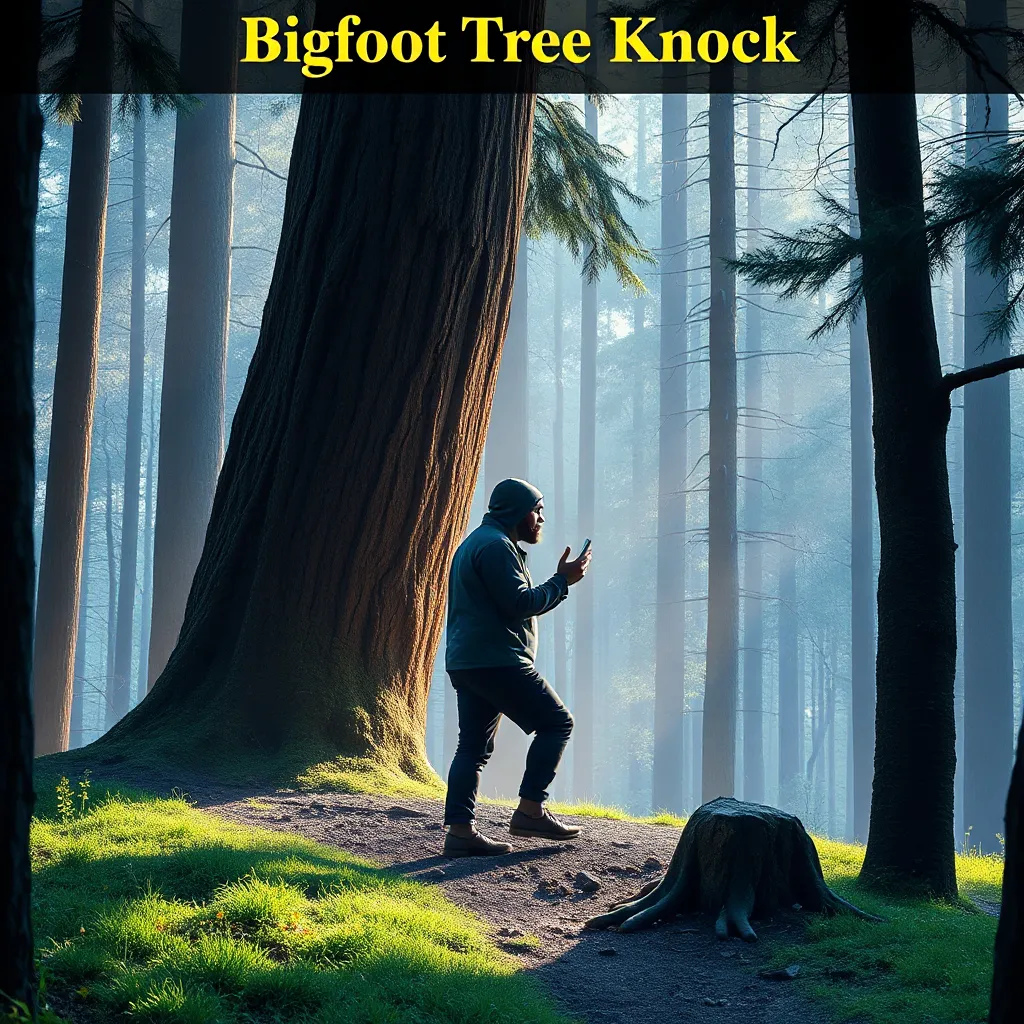 Is Bigfoot's Tree Knock a Form of Vocalization? : MysteryLores