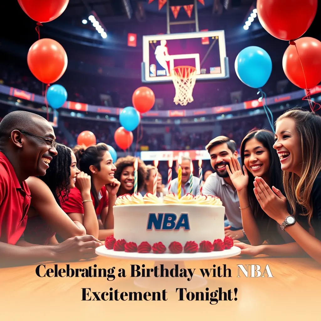 Celebrating a Birthday with NBA Excitement Tonight! : MysteryLores