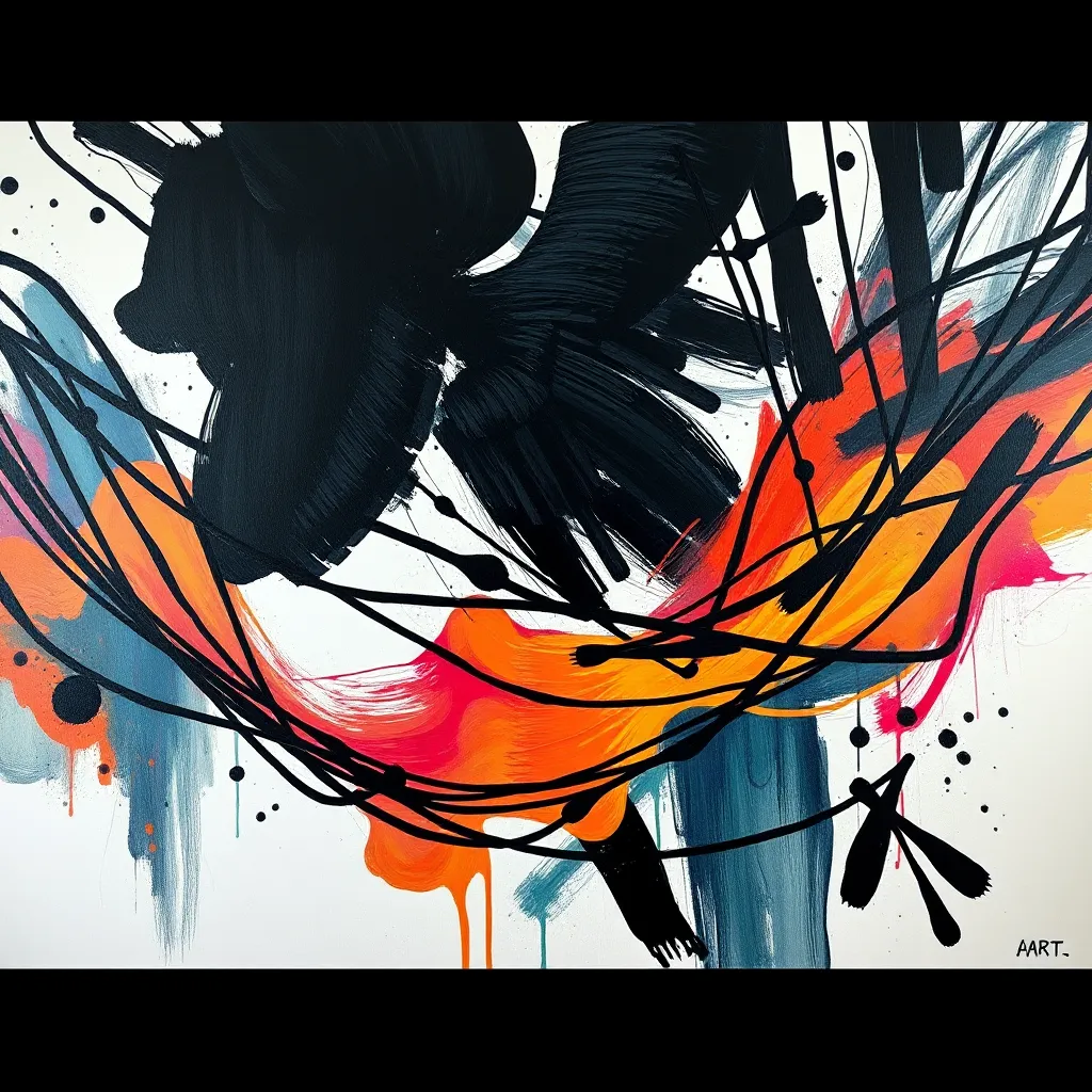 Exploring the Significance of Black Lines in Art : MysteryLores