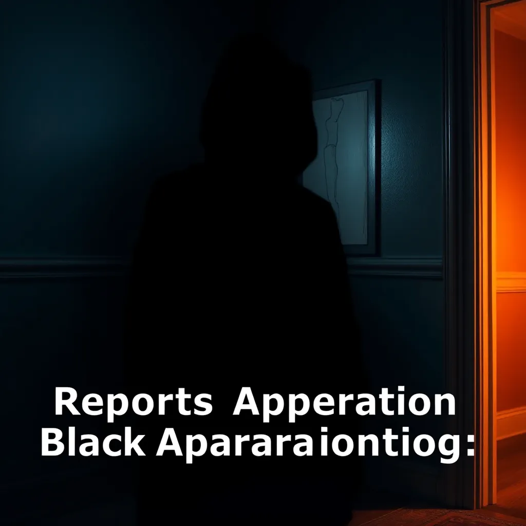 Reports of Black Apparition Sightings Spark Debate : MysteryLores