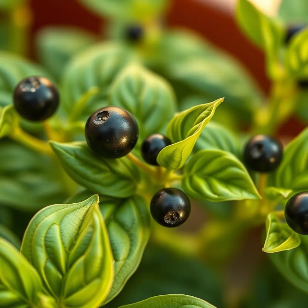 Identifying Black Balls in Your Basil Plants: Ants or Seeds? : MysteryLores