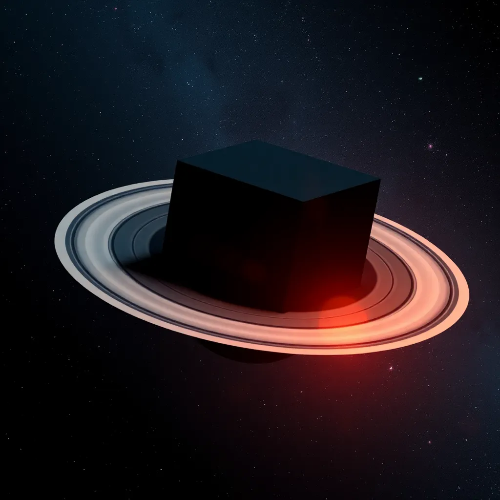 The Black Cube of Saturn: Symbolism and Secrets Uncovered : MysteryLores