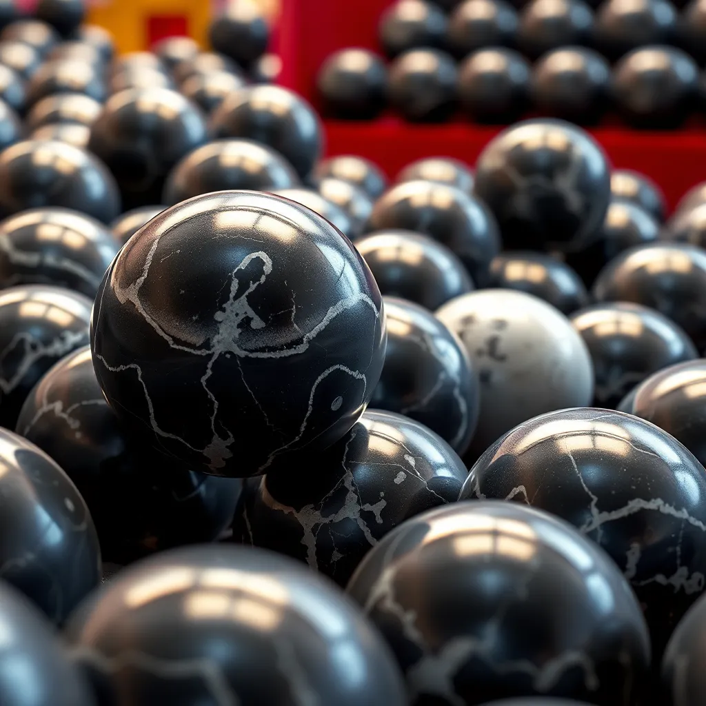 Exploring the Timeless Appeal of Black Marble Baoding Balls : MysteryLores