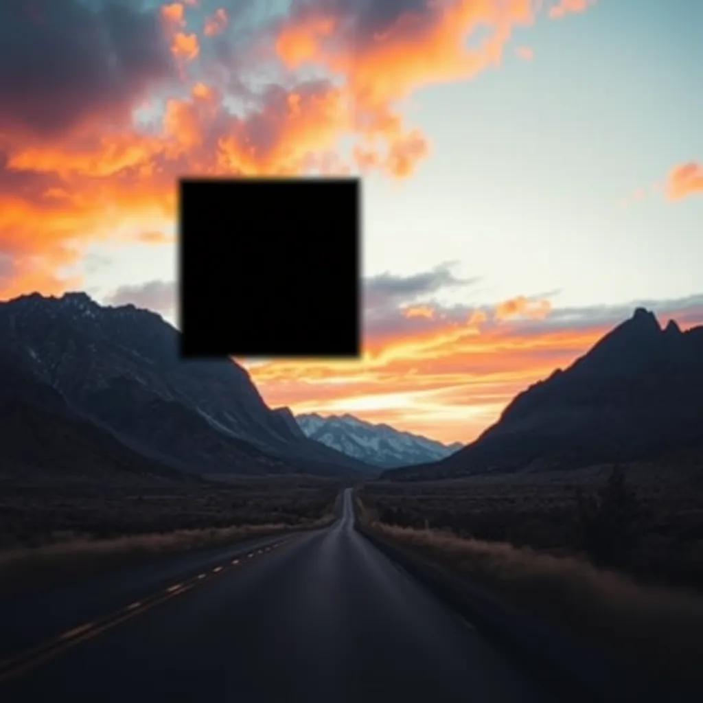 Unusual Black Rectangle Photo Captured by Joe Clower : MysteryLores
