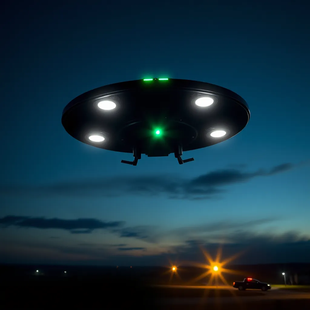 Witnesses Report Black Triangle UFO in Ohio Skies : MysteryLores