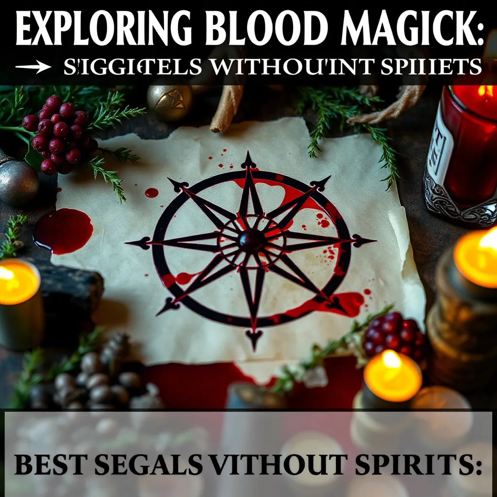 Exploring Blood Magick: Using Sigils Without Spirits : MysteryLores