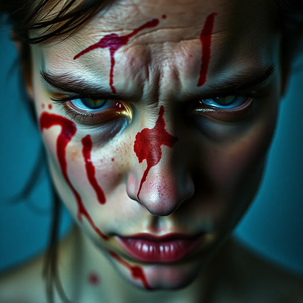 Mysterious Blood Marks: What's Happening to My Face? : MysteryLores