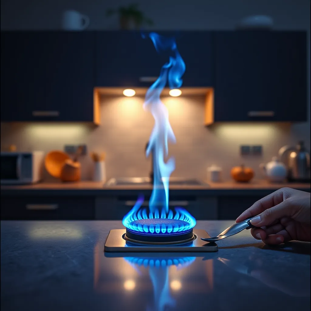 Couple's Shock Over Mysterious Kitchen Blue Flame : MysteryLores