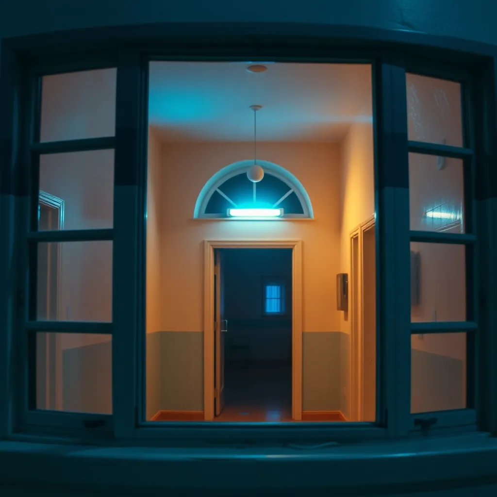 What’s That Mysterious Blue Light in Hospital Window? : MysteryLores