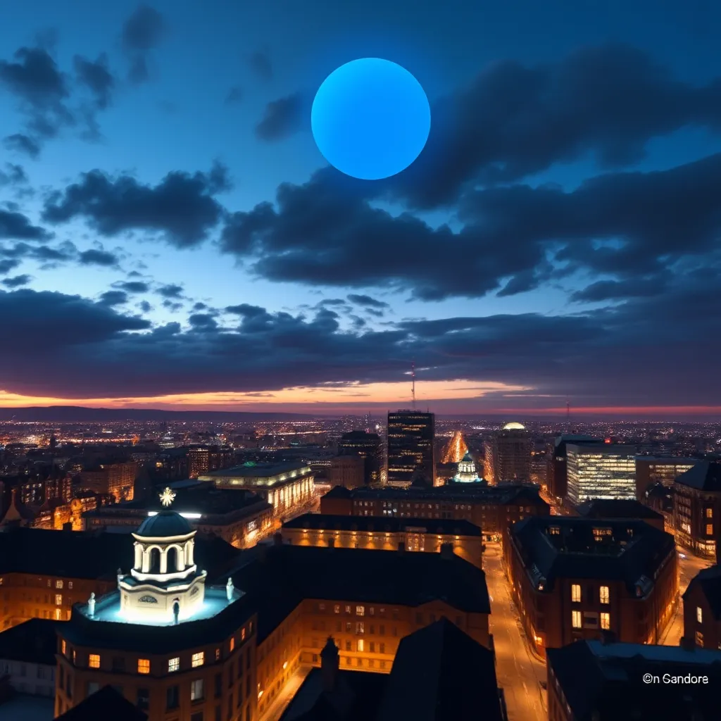 Questions Remain About the Manchester Blue Orb Phenomenon : MysteryLores