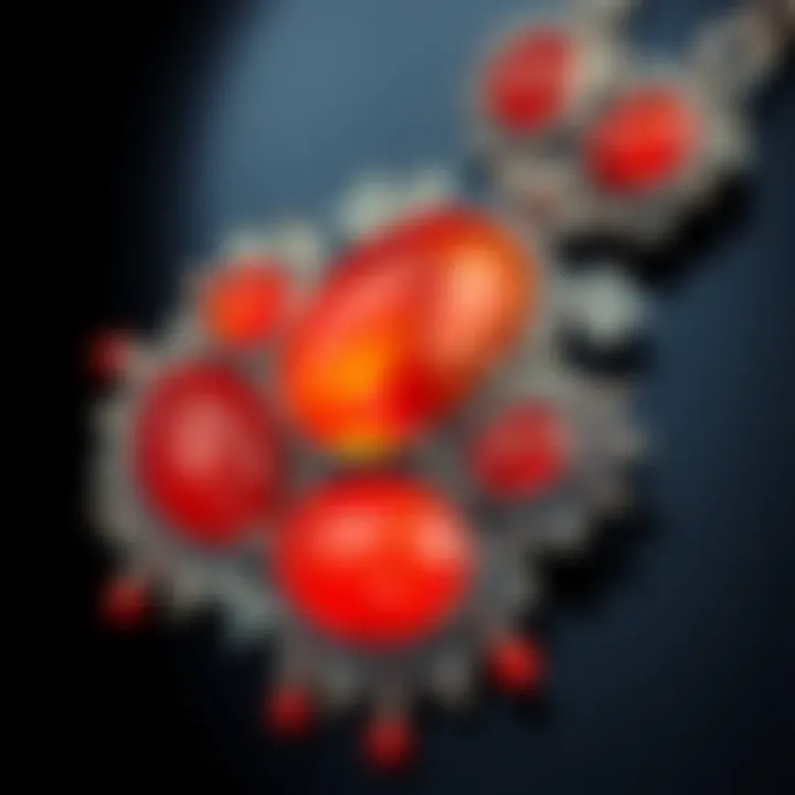 Stunning Antique Jewelry: Discovering a Carnelian Necklace : MysteryLores