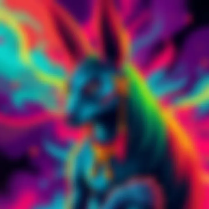 Creative Anubis Drawing Designed for T-Shirt Brand : MysteryLores