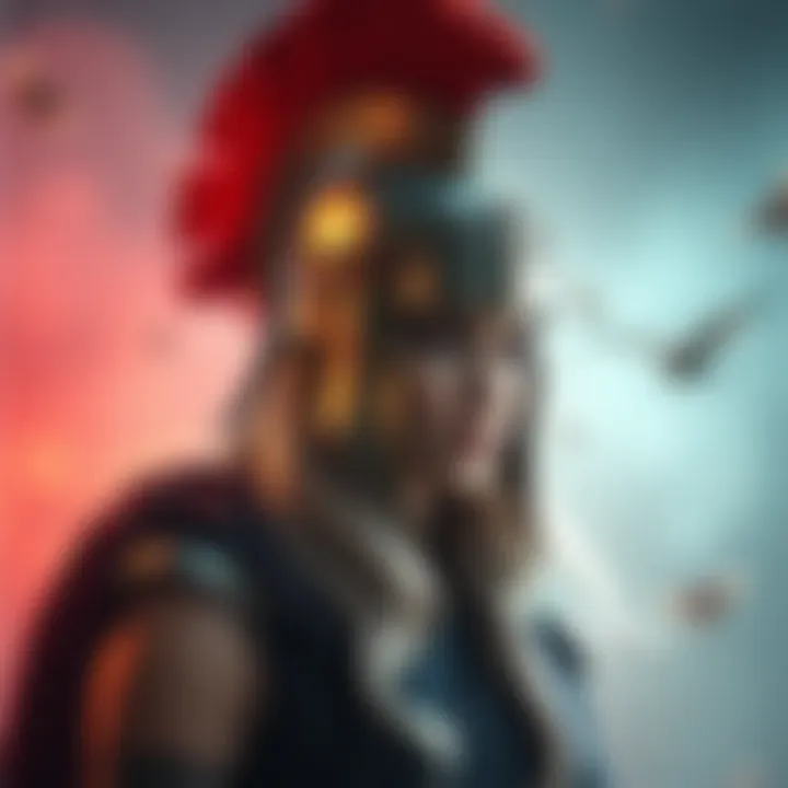 The Color of Athena's Helmet and Hair: An Inquiry : MysteryLores