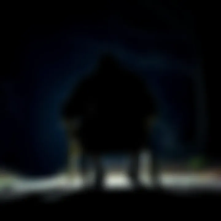Mysterious Black Figure Sighting In Adirondack Chair : MysteryLores