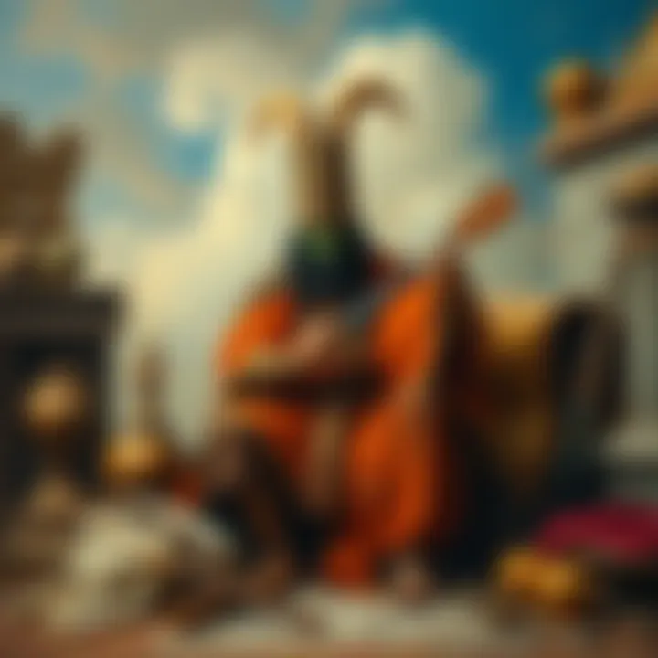 Exploring the Art of the Carnyx Player Painting : MysteryLores